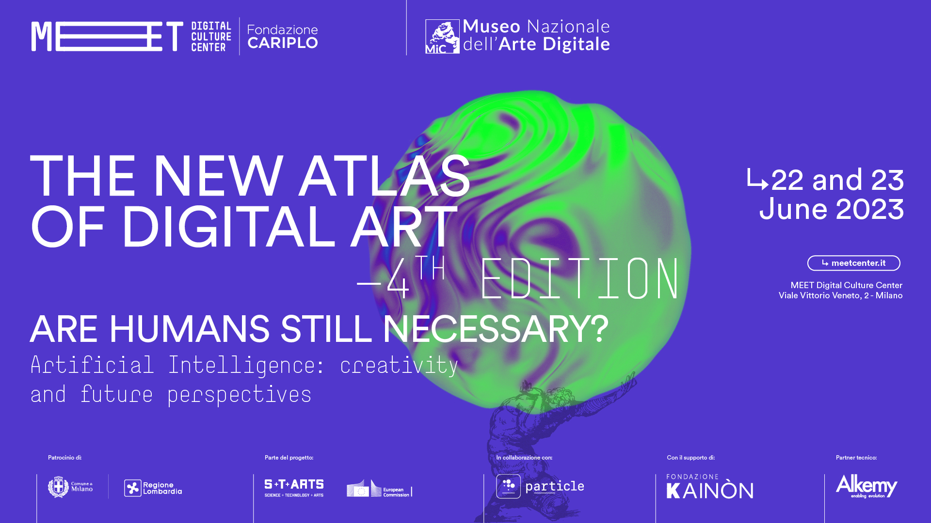 The New Atlas of Digital Art | Are humans still Necessary? | MEET